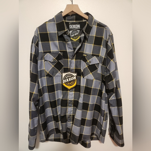 DIXXON | Shirts | Dixxon Mens Flannel Size Xl The Bolt Like New ...